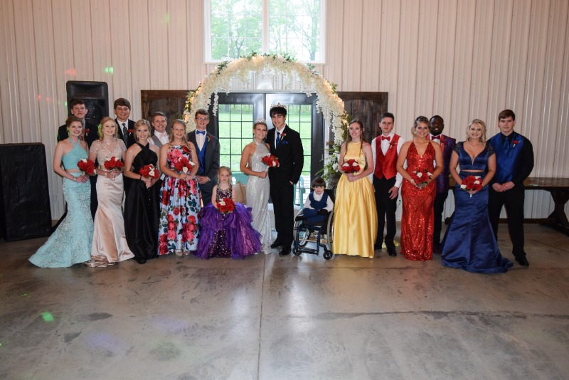 WCUSD1 - Congratulations to Prom Queen Sami McCowen and King Jacob Tucker!